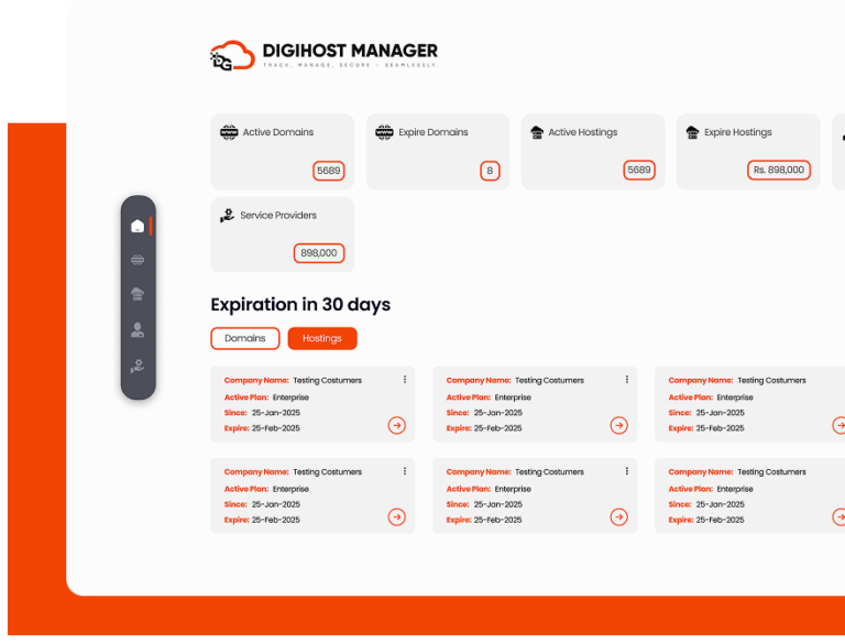 Domain and Hosting Management with DigiHost Manager